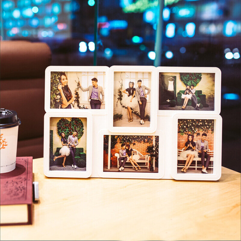 Photo Frame Set Up Multiple Combined One-piece Creative Wedding Photos ... Photo Frame Set Up Multiple Combined One-piece Creative Wedding Photos ...