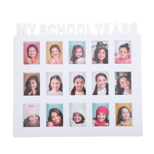 Frame Photo School Picture Collage Years Keepsake Student Memories ...