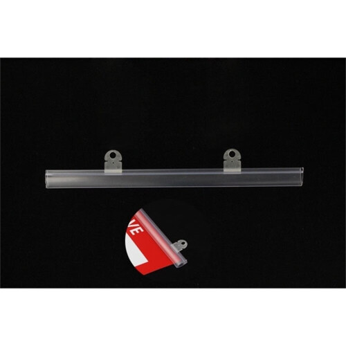 Sign Flag Pole Hook Rail Plastic Poster Hanger Strip Label Clip Frame ...