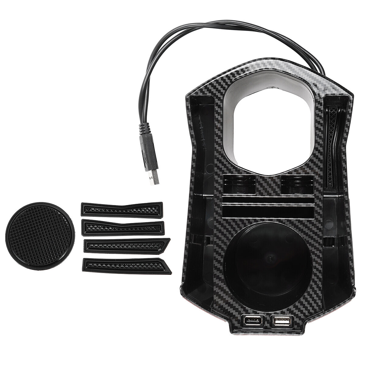 Console Storage Box with 2 USB Ports For Honda Civic Sedan/4-Door 2016 ...