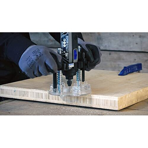 Dremel 335 Plunge Router - Rotary Tool Attachment for Precision Routing ...