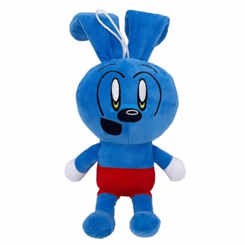 25CM Riggy The Rabbit Monkey Plush Anime Stuffed Figure Doll Halloween ...