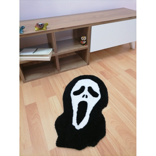 Halloween Ghostface Rug Dread Themed and and Colors Killer Man Tufting ...