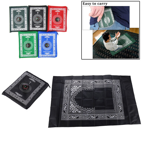 Portable Waterproof Prayer Mat Muslim Travel Pocket Mat Islamic Muslim ...