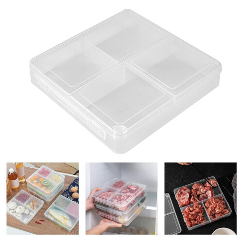 Transparent Storage Container Stackable for Kitchen on OnBuy