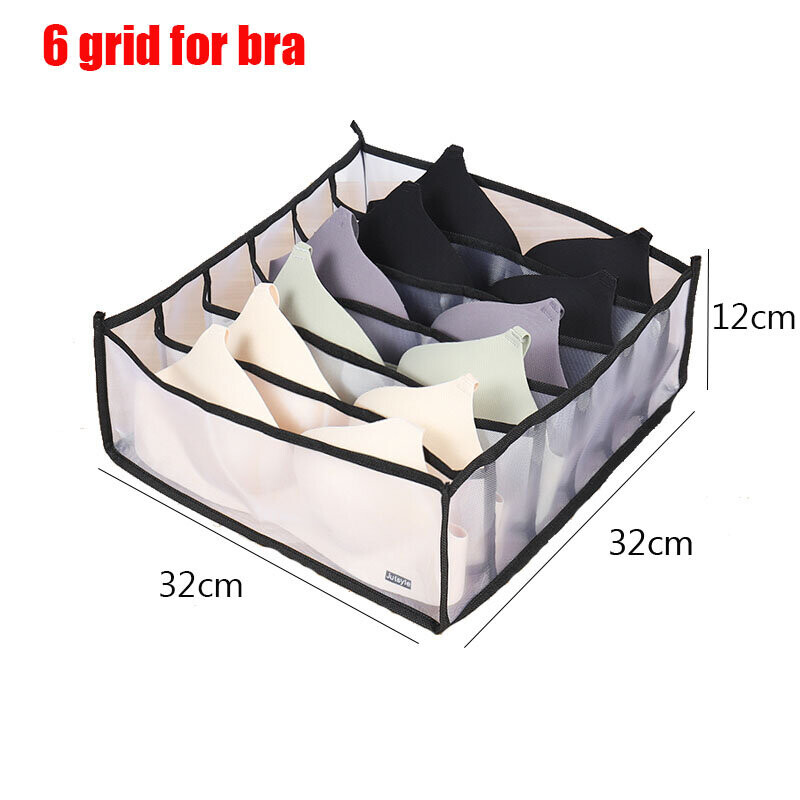 7 Grids Jeans Storage Organizer for Clothes Closet Organizer Drawer ...