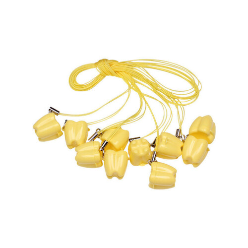 10PCS Childrens Milk Teeth Storage Boxes Tooth Shape Childhood Souvenir ...