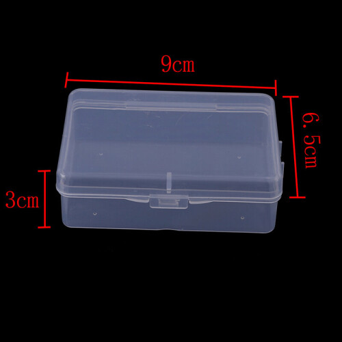 Multipurpose Transparent Plastic Storage Box Clear Square Box 9cm*6.5cm ...