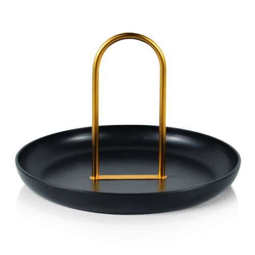 Nordic minimalist modern round portable tray living room entrance ...