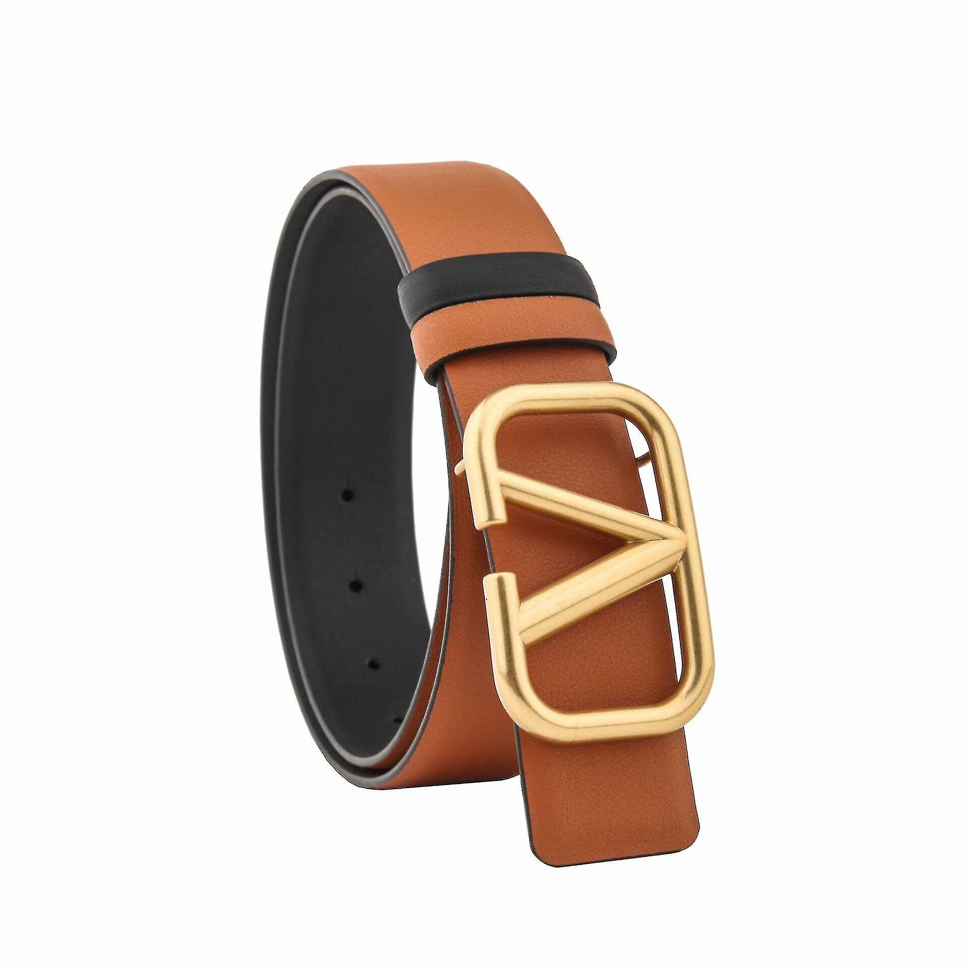 New Belt V-shaped Belt Double-sided Belt Color Fashion Girdle Classic ...