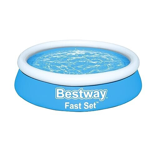 Bestway 8ft Fast Set Pool | Above Ground Swimming Pool for Kids and ...