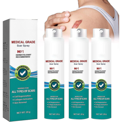 (3pcs) Scar Remove Advanced Spray For All Types Of Scars, Especially ...