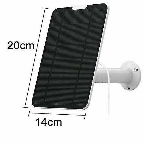 Solar Panel For Eufycam 2/2c/2c Pro/e/2 Pro 4w Mount Bracket 13ft Cable ...