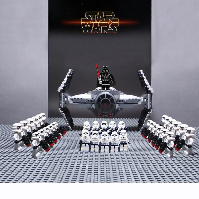 Stormtrooper Star Wars Minifigure Army 20 Pack Sets Building Blocks ...