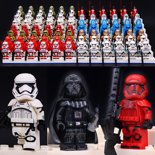 Star Wars Minifigures 72PCS/Set Storm Clone Troopers Darth Vader ...