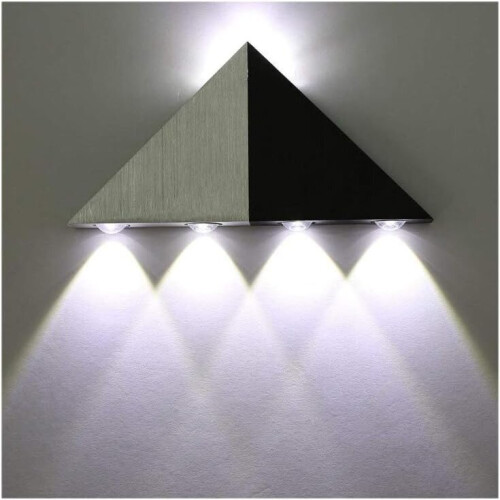 Wall mounted LED 5W indoor triangle lamp Original modern design ...