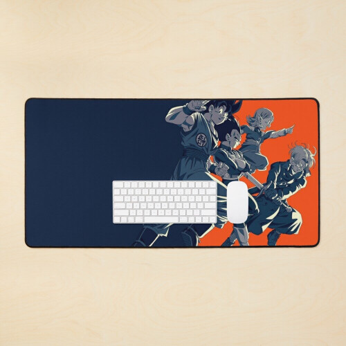 Desk Mat Goku, Vegeta, Trunks, Time Kaio Xenoverse 2 Large Gaming Mouse ...