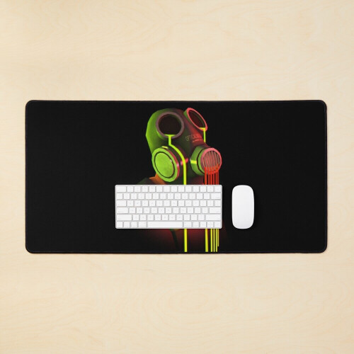 Desk Mat Pyro Neon Large Gaming Mouse Pad 35x16 Inch On Onbuy