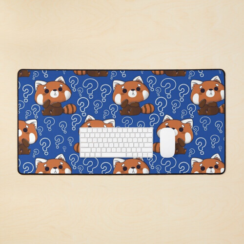 Desk Mat Forgetful Red Panda Large Gaming Mouse Pad 35x16 inch on OnBuy
