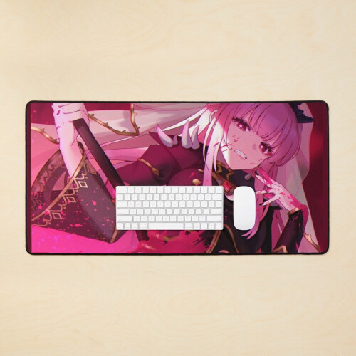 Desk Mat Mori Calliope Hololive Vtuber / Virtual YouTuber in ...