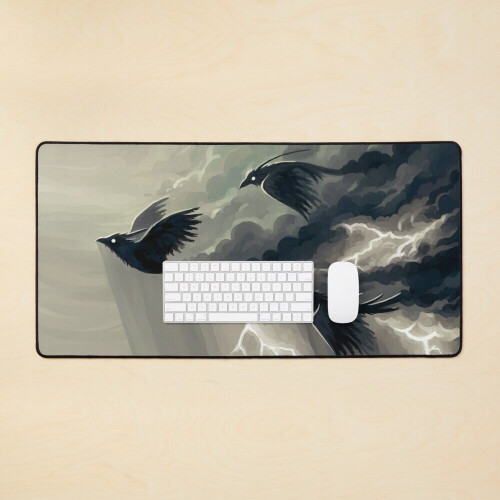 Desk Mat Stormbringers Large Gaming Mouse Pad 35x16 Inch On Onbuy