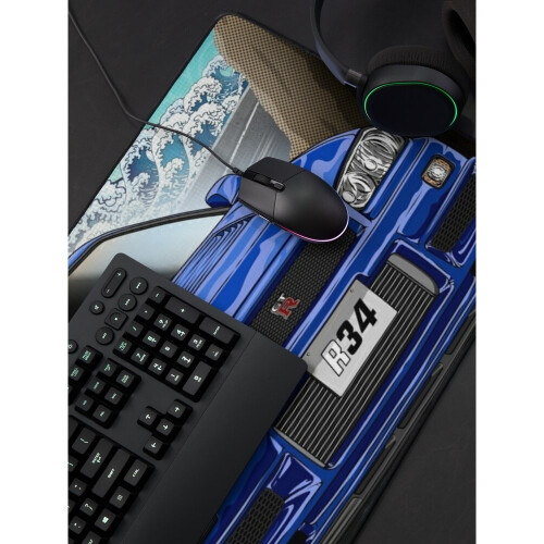 Desk Mat Nissan Skyline GT-R R34 Large Gaming Mouse Pad 35x16 inch on OnBuy