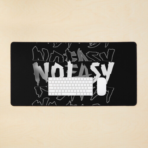 Desk Mat Stray Kids NoEasy - Typography Text design with Logo Large ...