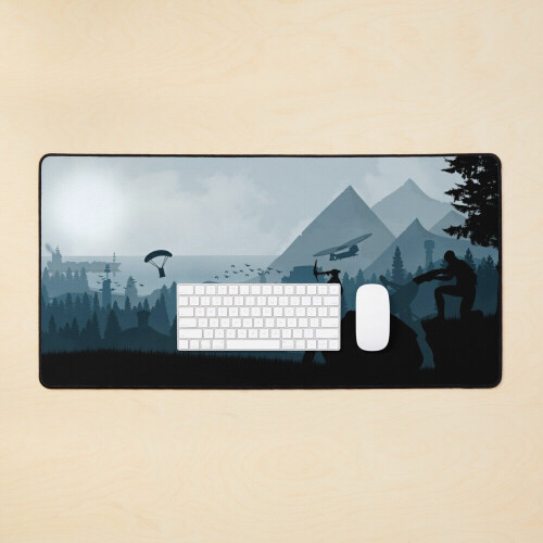 Desk Mat Rust Map Overview Large Gaming Mouse Pad 35x16 inch on OnBuy