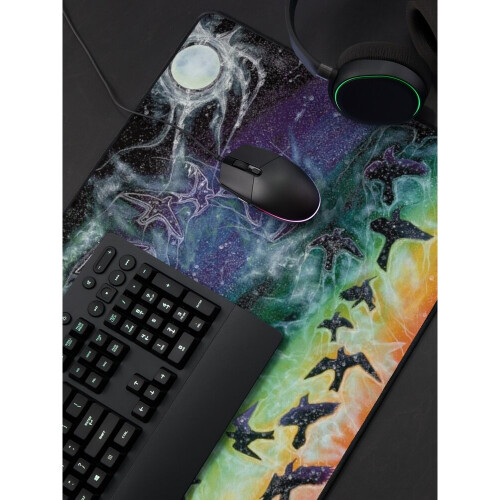 Desk Mat Stars Gathering Large Gaming Mouse Pad 35x16 Inch On Onbuy