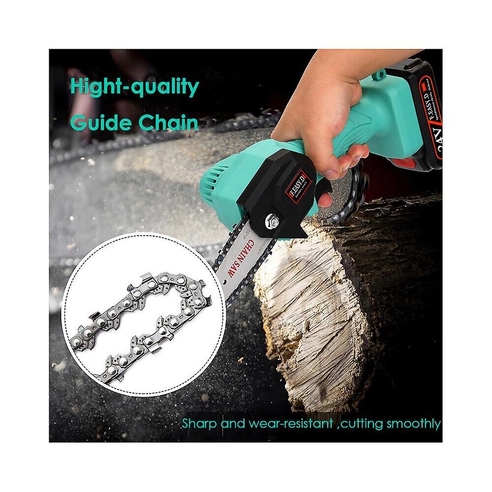 Cordless Electric Chainsaw Saw Chain For Wood Cutting Tree Branches ...