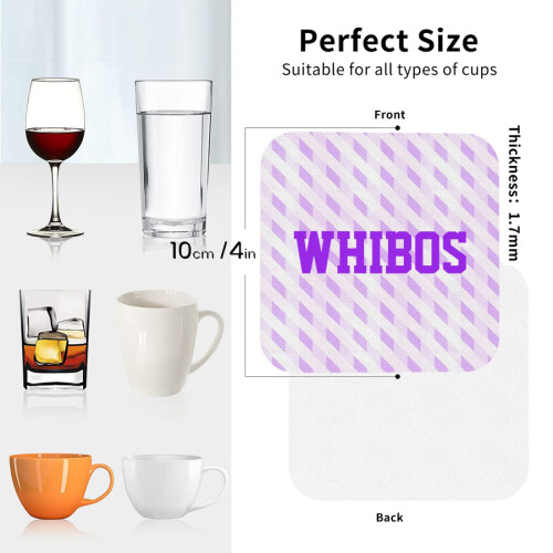 Leather Coasters Chun Li Locker Room Set of 4 / 4 x 4 inch on OnBuy