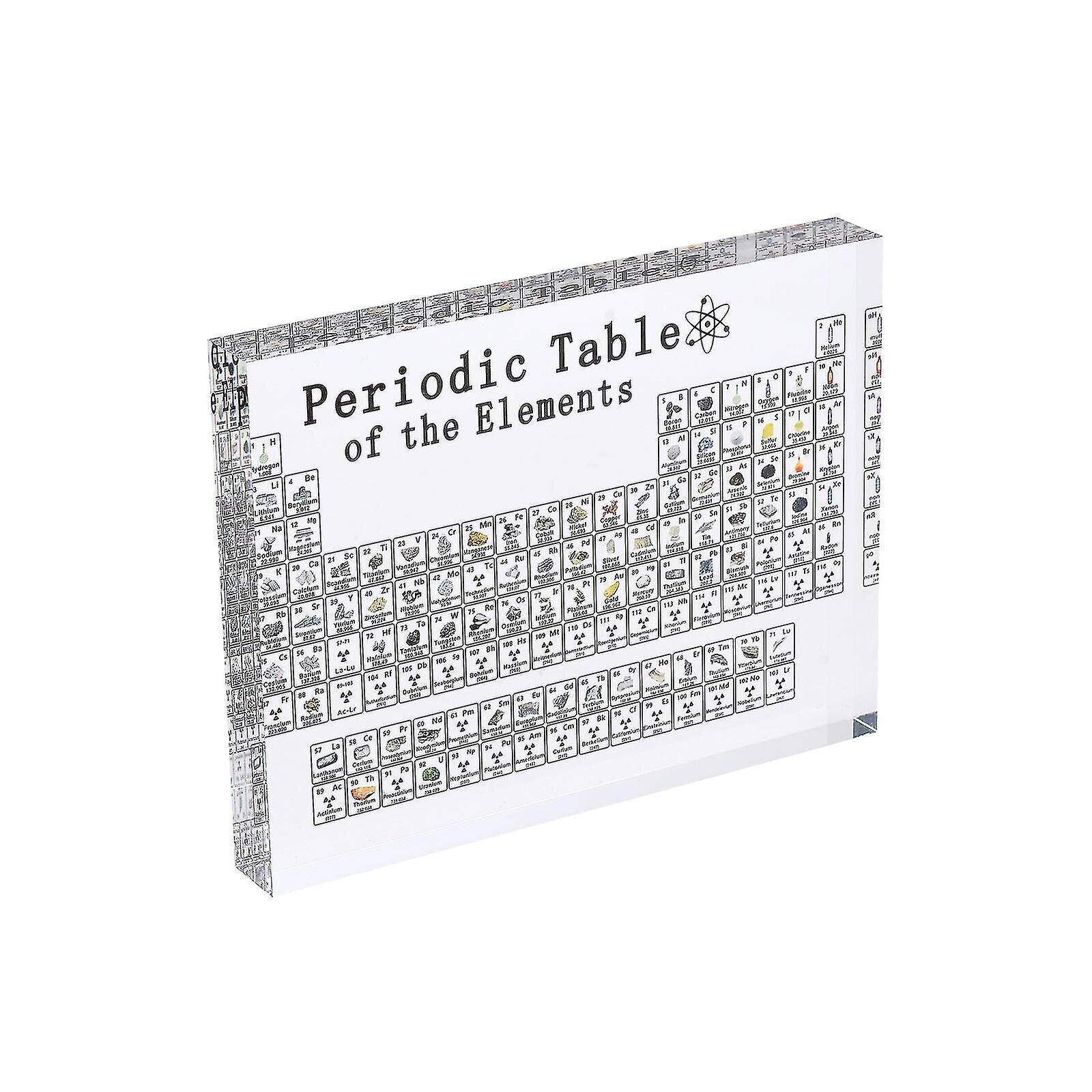 2023 Large Periodic Table of Elements, Acrylic Periodic Table of ...