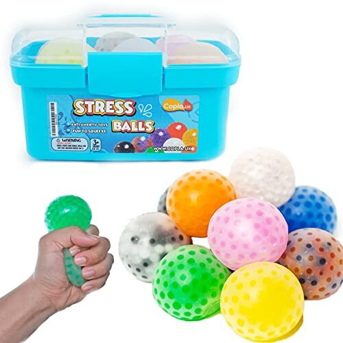 COPLA 12 Pack Stress balls| Stress Balls for Kids and Adults with ADHD ...
