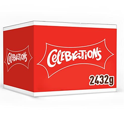 Celebrations Milk Chocolates Gift Bulk Box (Maltesers, Galaxy, Snickers ...