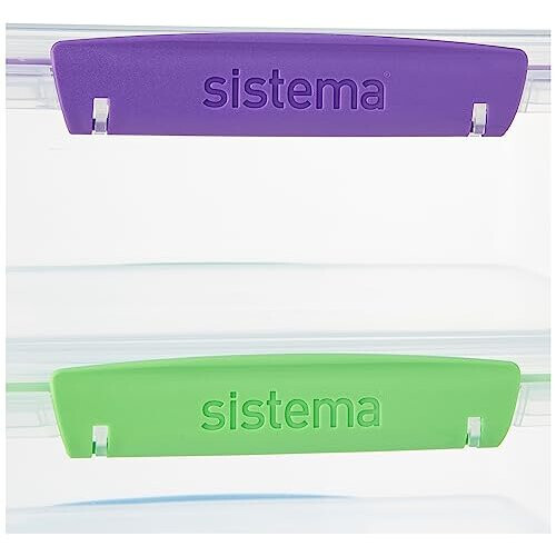 Lunch Box Adults Sistema KLIP IT Food Storage Containers - 28 Piece ...