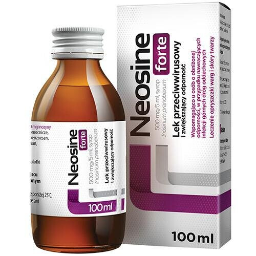 Neosine Forte syrup (500mg/5ml) - 100 ml antiviral on OnBuy
