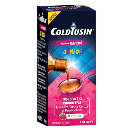 Cough syrup for children -natural ingredients Coldtusin Junior,120 ml ...