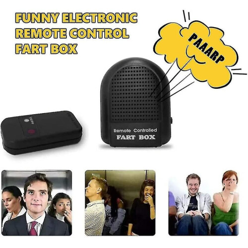 Electronic Remote Control Fart Box, Children Toy Joke Prank Novelties ...