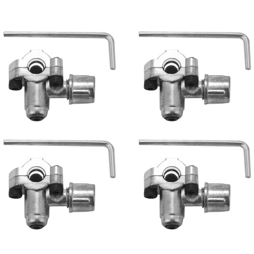 4 Pack Bpv-31 Piercing Valve Line Tap Valve Kits Adjustable For Air ...