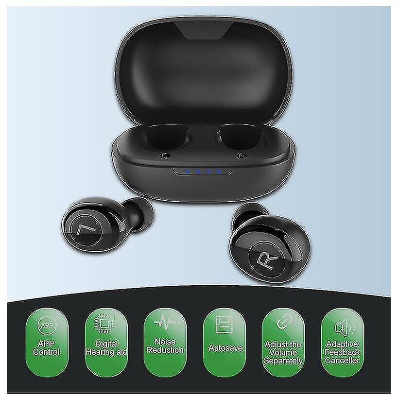 Rechargeable Hearing Aid Digital Hearing Aids Bluetooth Wireless ...