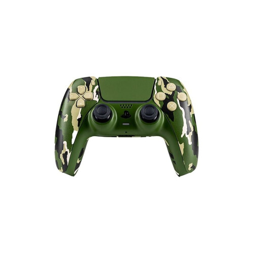 Ps5 Dualsense Wireless Controller Green Camo Design, Dynamic Vibrations ...