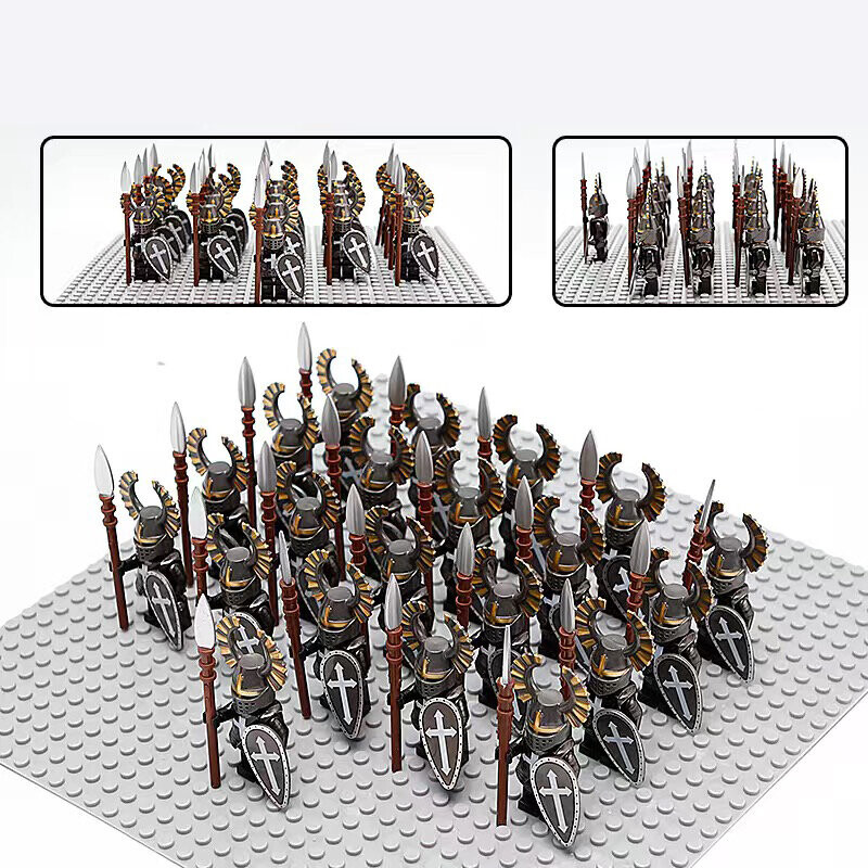 (Knight Legion 1) 21PCS Minifigures Toys Mediaeval Knights Templar ...
