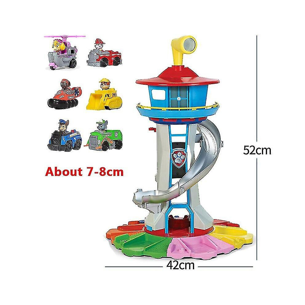 Oversized Tower Puppy Headquarters Toy With Music Light Patrulla Canina ...