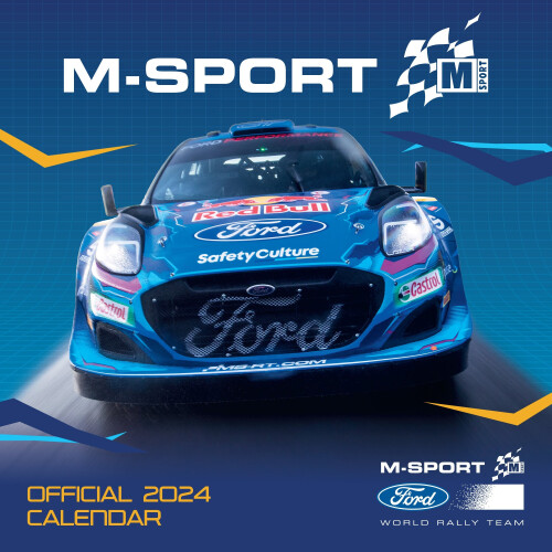 M-SPORT FORD WORLD RALLY 2024 SQUARE CALENDAR on OnBuy