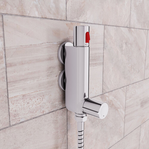 Modern Mini Vertical Thermostatic Shower Mixer Valve Suitable for ...
