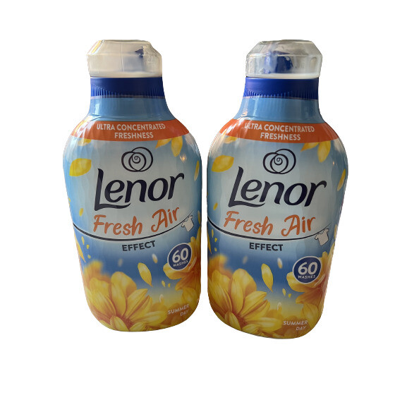 Lenor Fabric Softener Fresh Air Summer Day 60 Wash Ultra Concentrated x ...