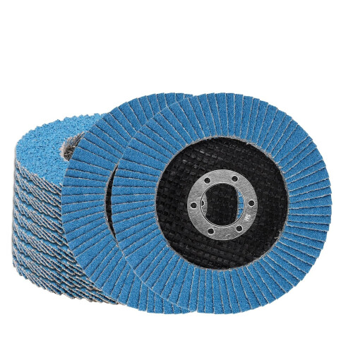 10 PCS 4.5 Inch 80# Sanding Discs High Density Aluminum Oxide Abrasive ...