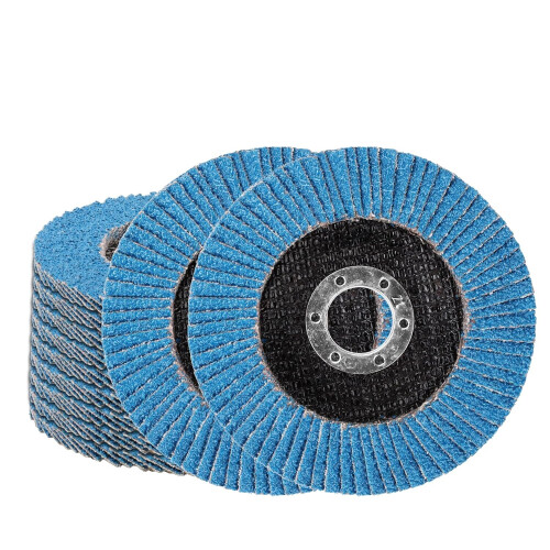 Louver Discs 10 Pack 4.5 Inch 40# Sanding Discs High Density Aluminum Oxide Abrasive Grinding ...