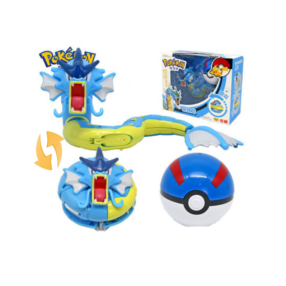 (Gyarados) Ball Transformer Toy Set Decoration Gifts Kids Collection ...