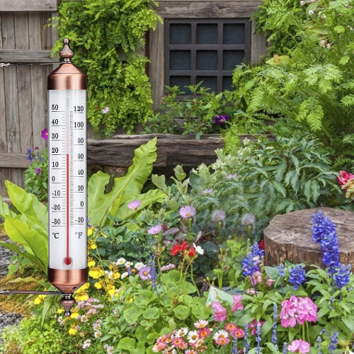 Outdoor Garden Thermometer, Large Outdoor Thermometer, For Garden ...